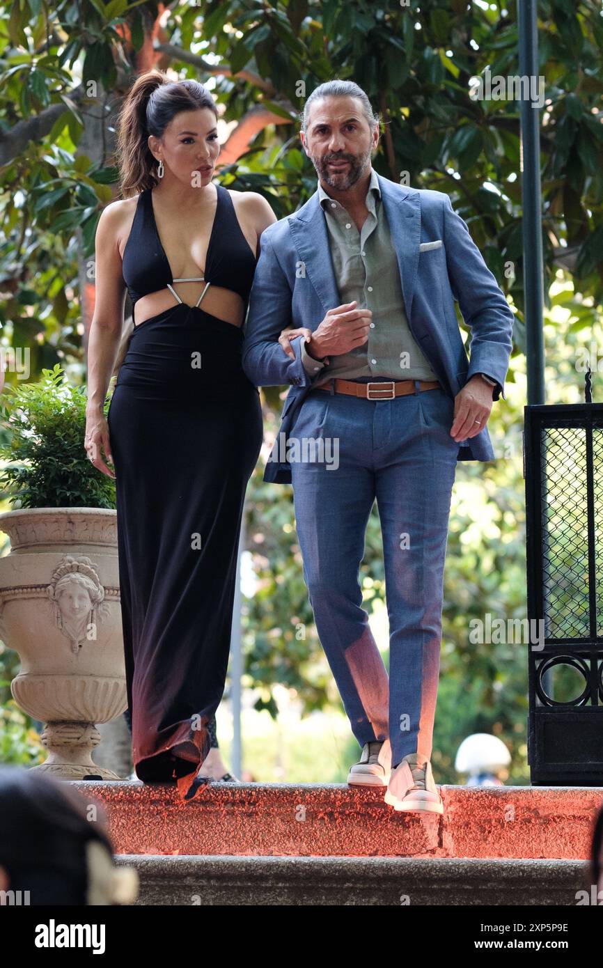 Eva Longoria attend the ELLE Gourmet Awards 2024 at the Italian Embassy ...