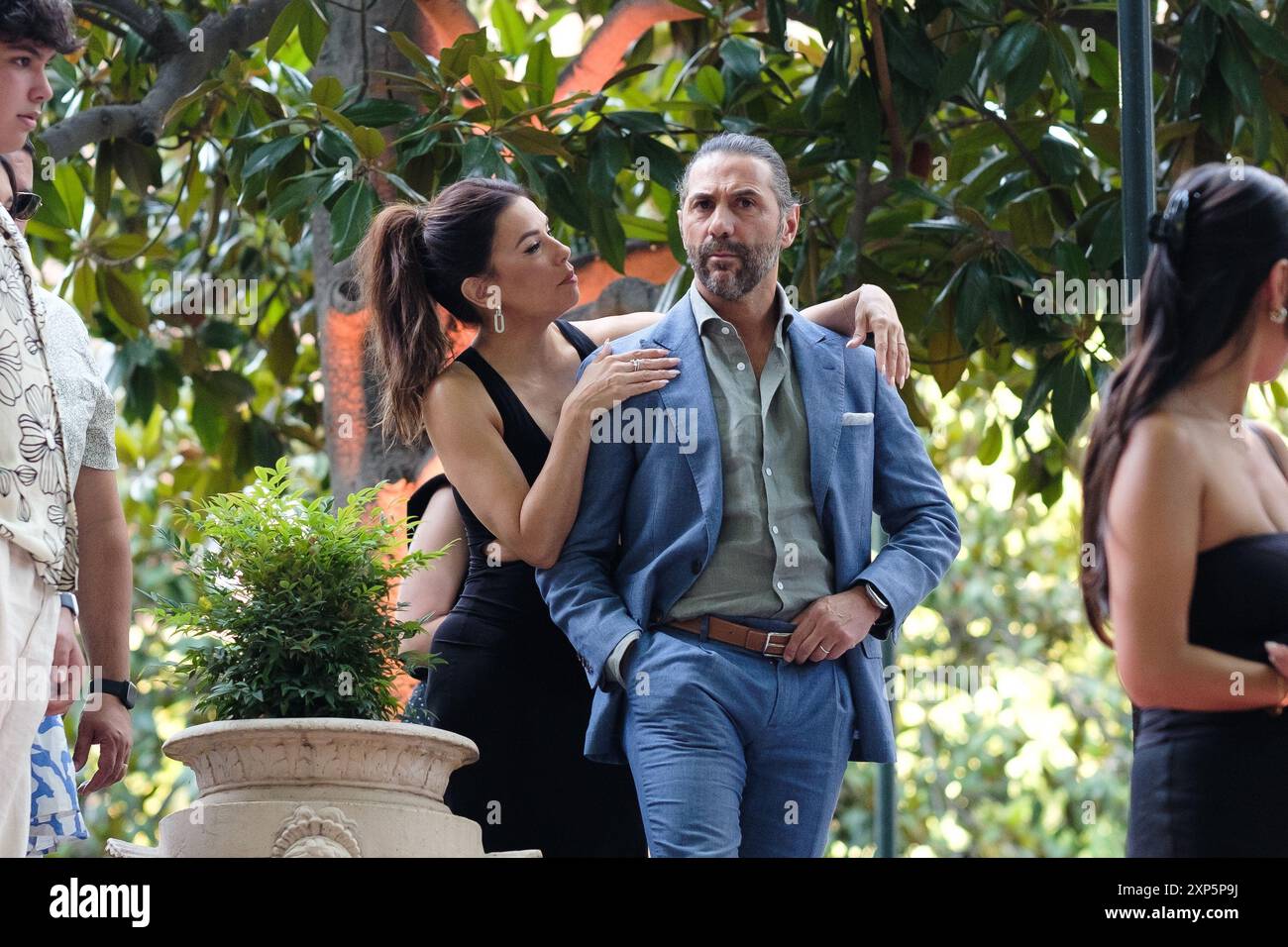 Eva Longoria attend the ELLE Gourmet Awards 2024 at the Italian Embassy ...