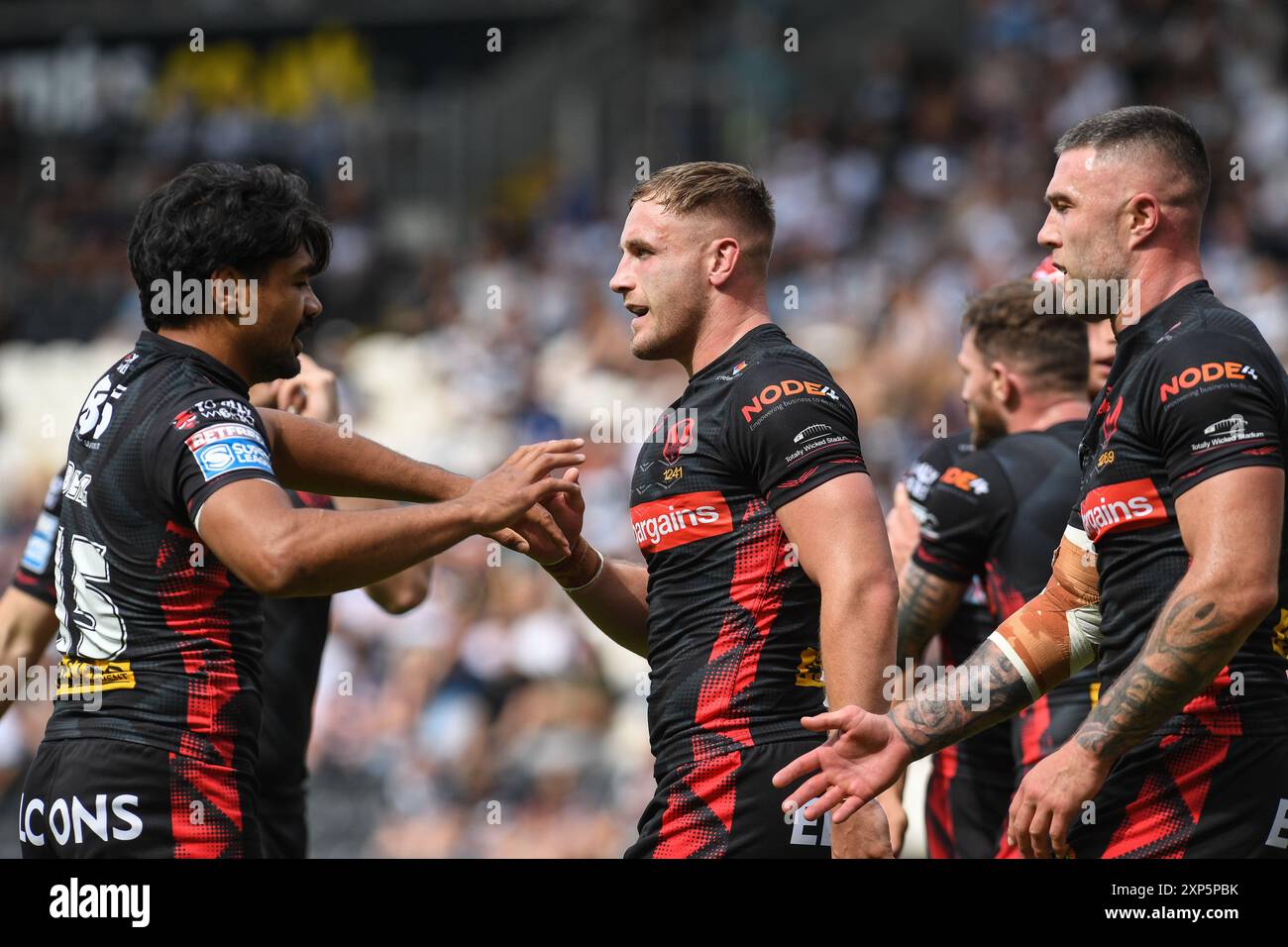 Hull, England - 3rd August 2024 - Matty Lees of St Helens. Rugby League ...
