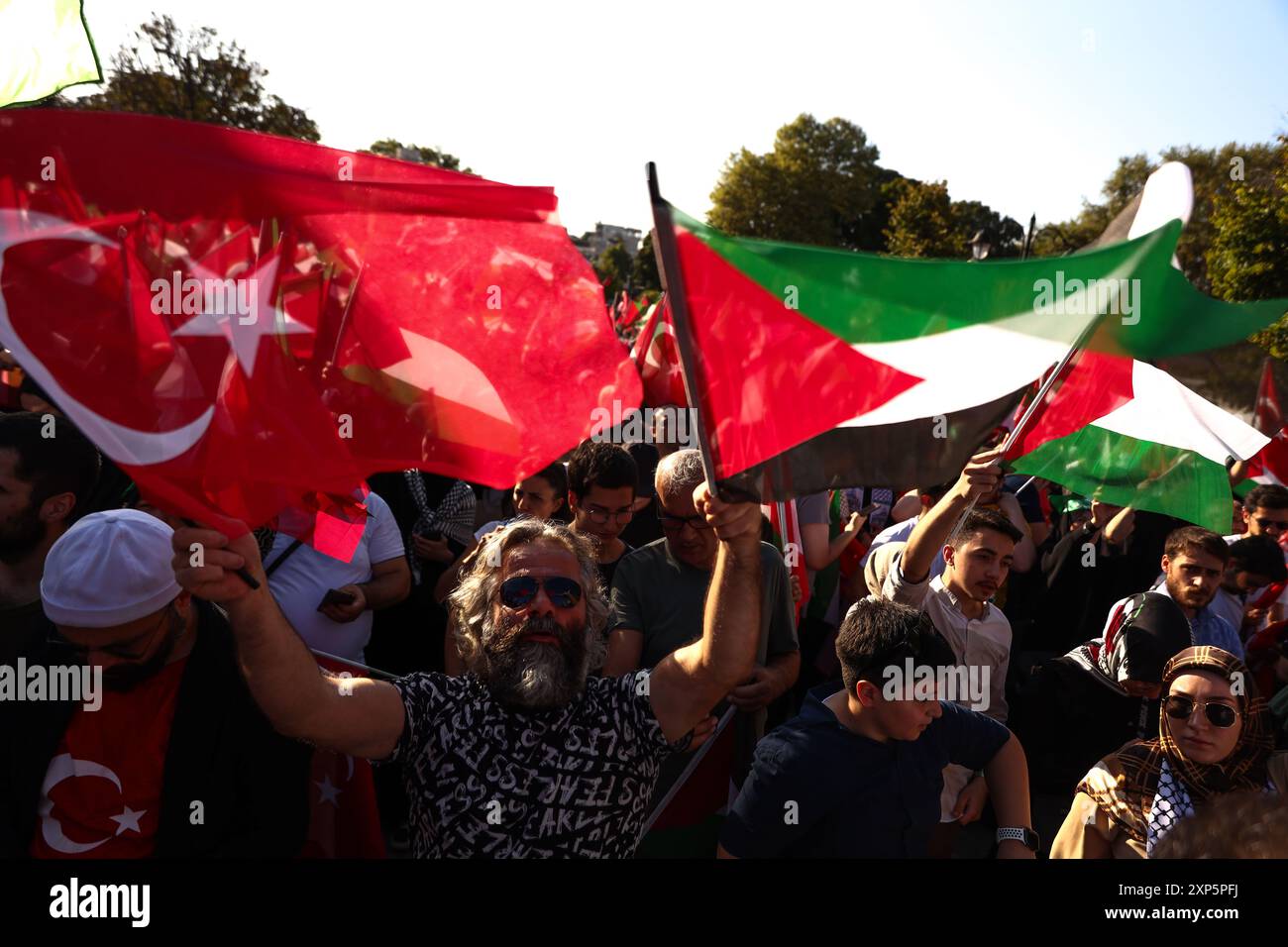 Istanbul, Istanbul, Turkey. 3rd Aug, 2024. Hundreds of thousands of ...