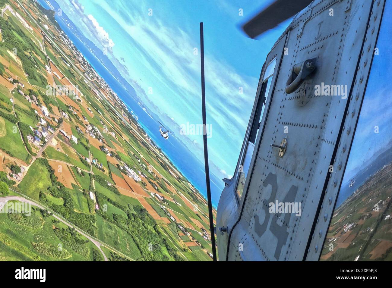 U.S. Marine Corps UH-1Y Venom helicopters with Marine Medium Tiltrotor ...