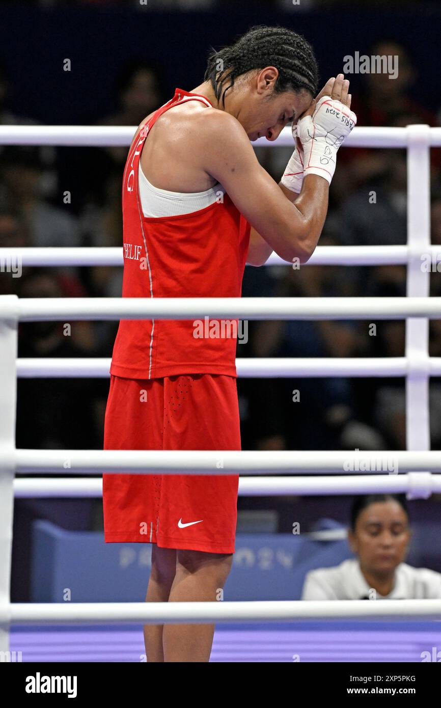 August 3, 2024, Paris, Ile de France, France: August 03, 2024: Algerian ...