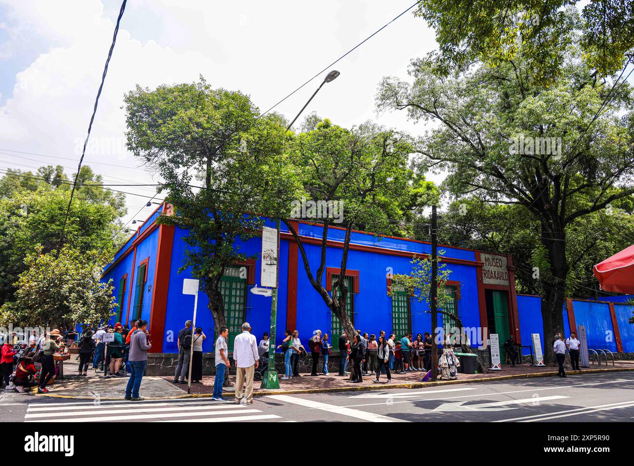 Coyoacán town, one of the most important tourist centers in Mexico City ...