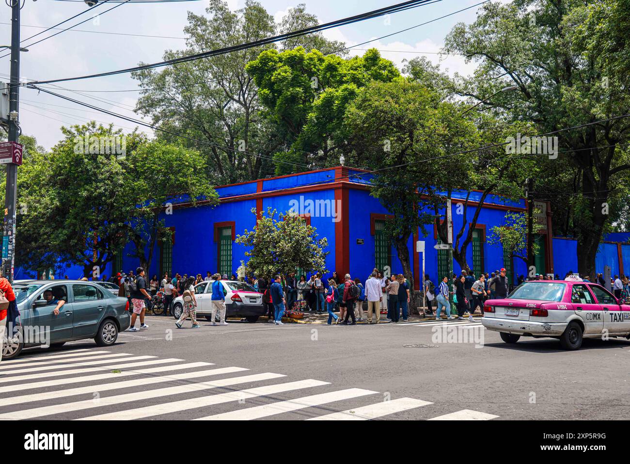 Coyoacán town, one of the most important tourist centers in Mexico City ...