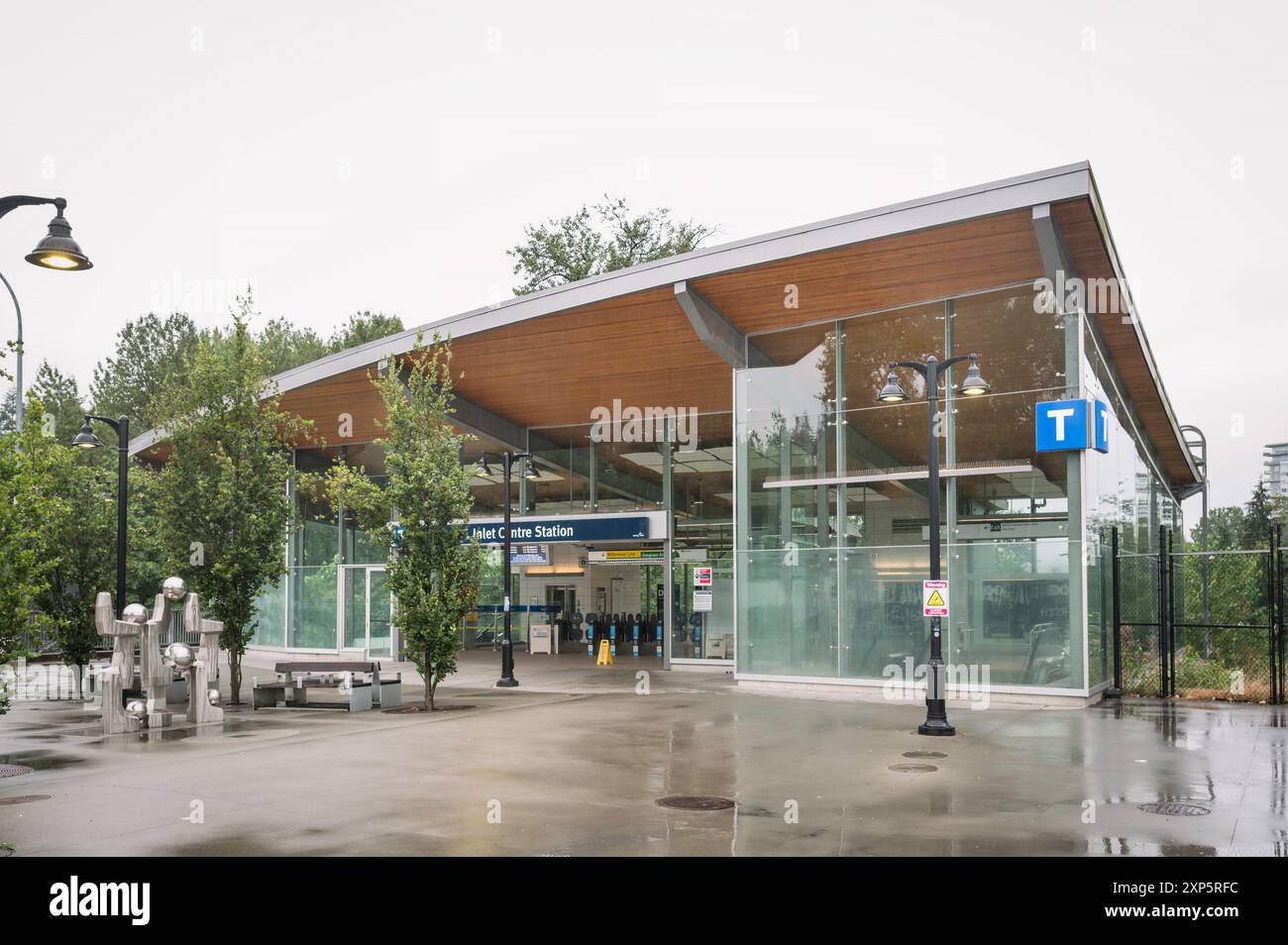 Inlet Centre Skytrain station in Port Moody BC, Canada Stock Photo - Alamy
