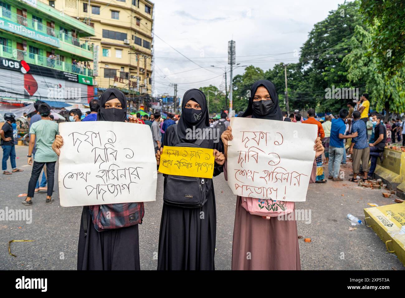 The anti-discrimination student protest march has taken the form of a ...