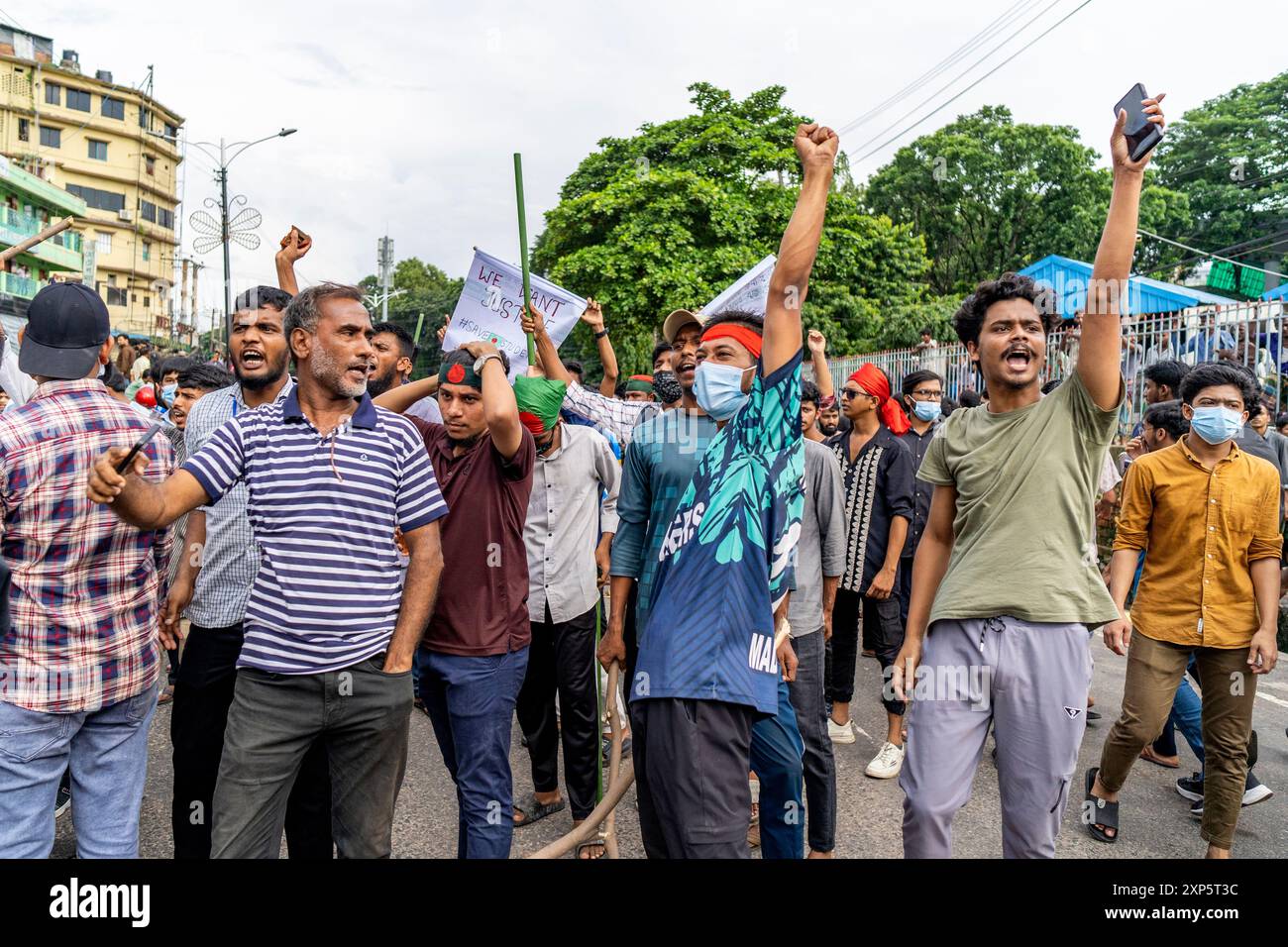 The anti-discrimination student protest march has taken the form of a ...