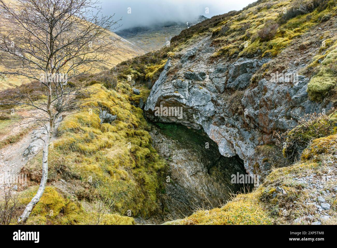 Uamh An Tartair (Cave of the Roaring), one of the Traligill Caves, near ...