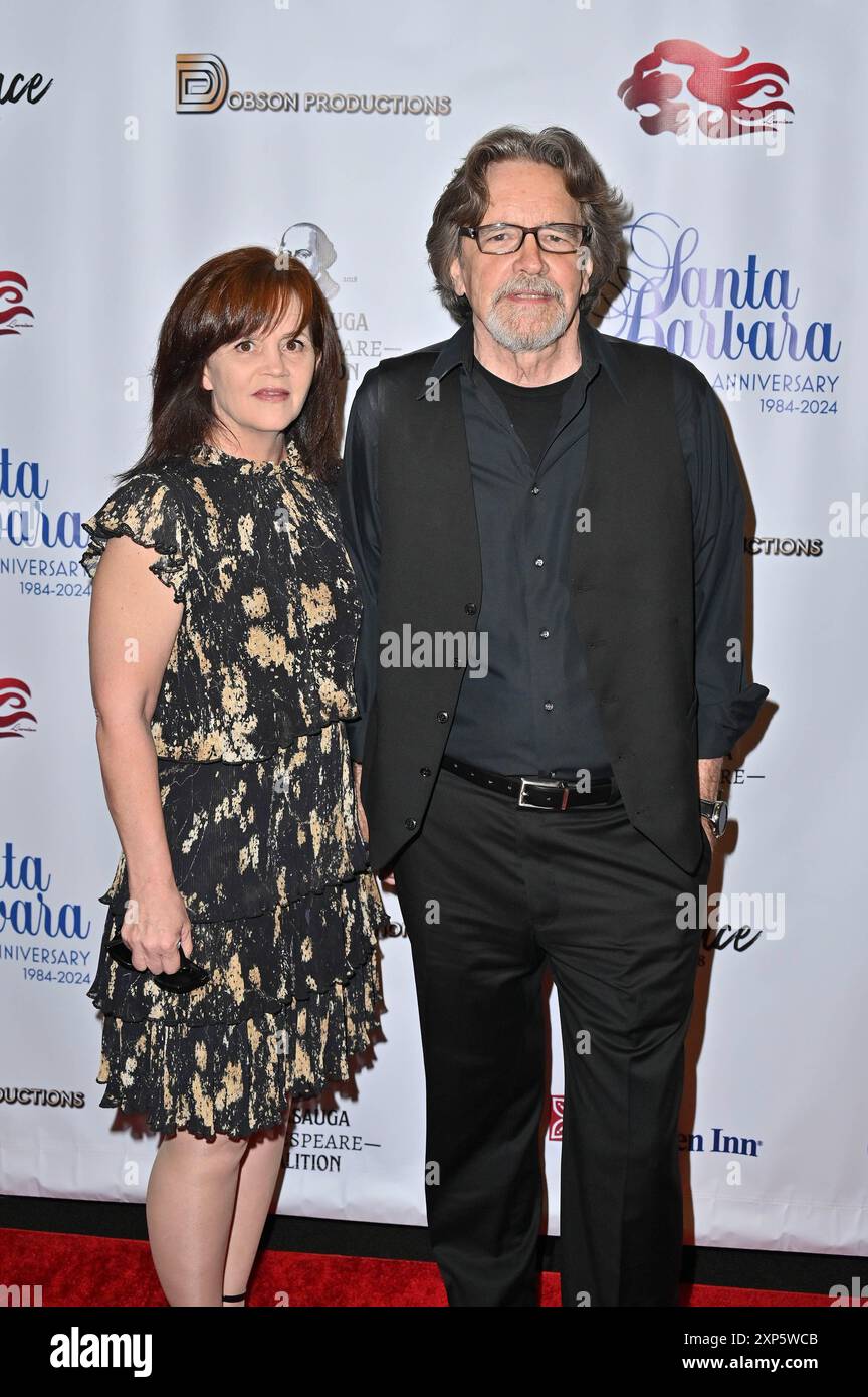 Burbank, CA USA - August 2, 2024: Chrystal Ayers, Lane Davies attends ...