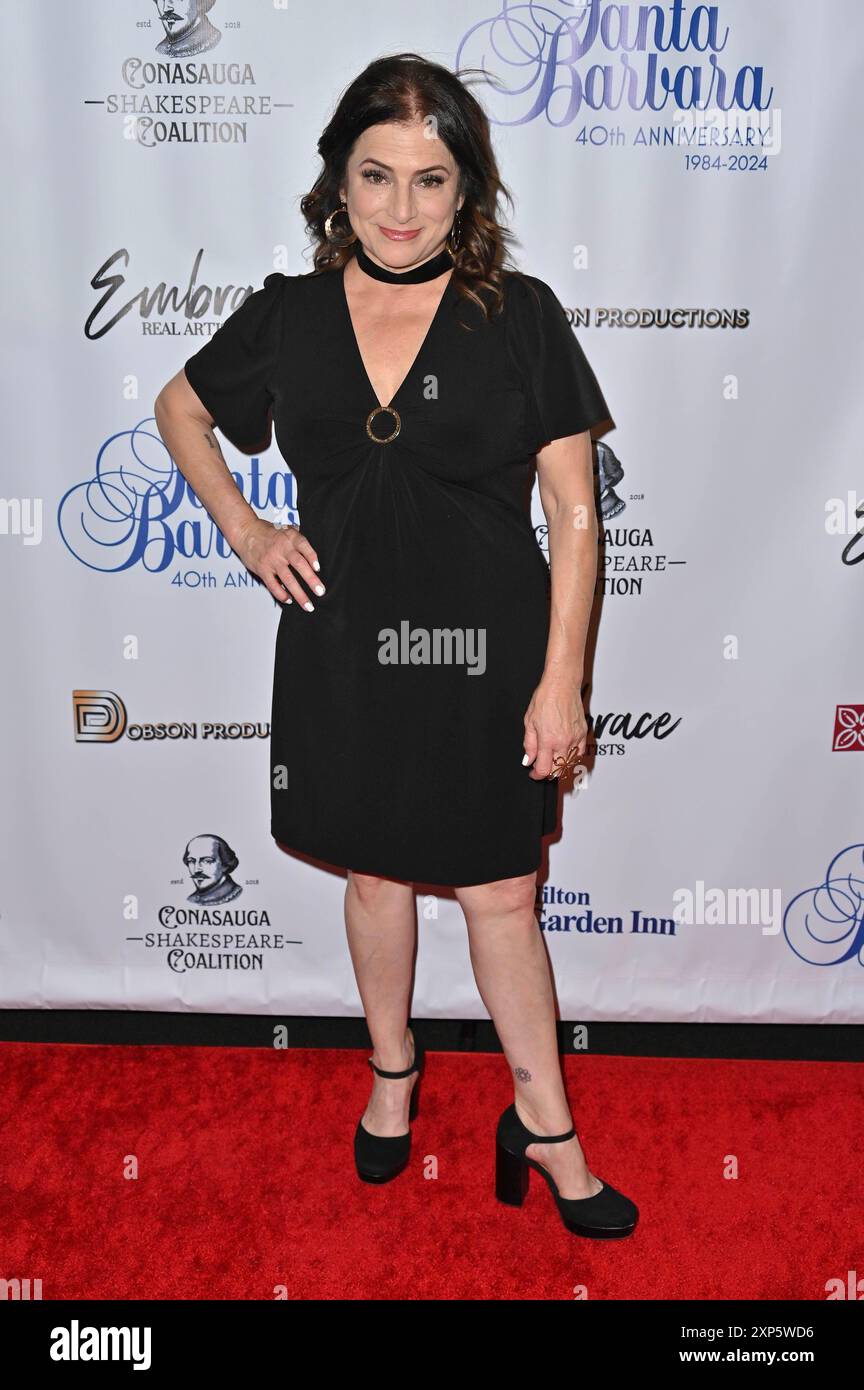 Burbank, CA USA - August 2, 2024: Ria Pavia attends 40th Anniversary ...
