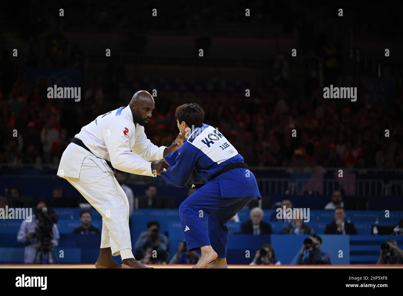 PARIS - FRANCE, August 3, 2024, Paris OLYMPICS judo, France wins team ...