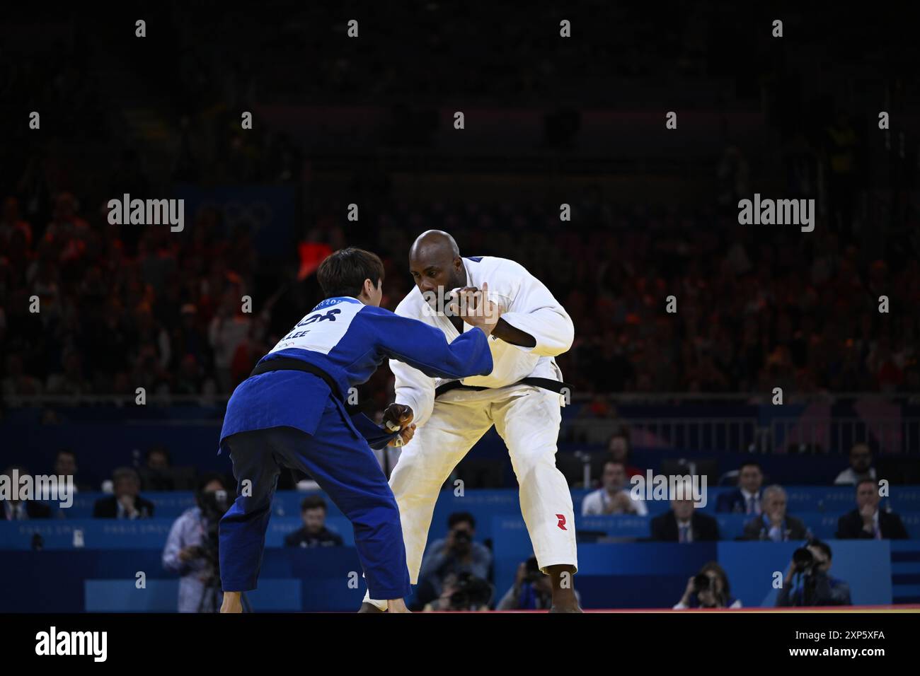 PARIS - FRANCE, August 3, 2024, Paris OLYMPICS judo, France wins team ...