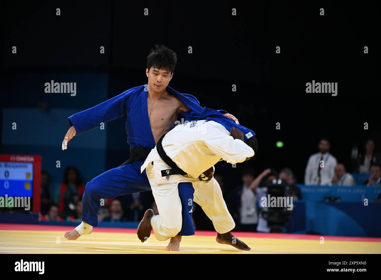 PARIS - FRANCE, August 3, 2024, Paris OLYMPICS judo, France wins team ...