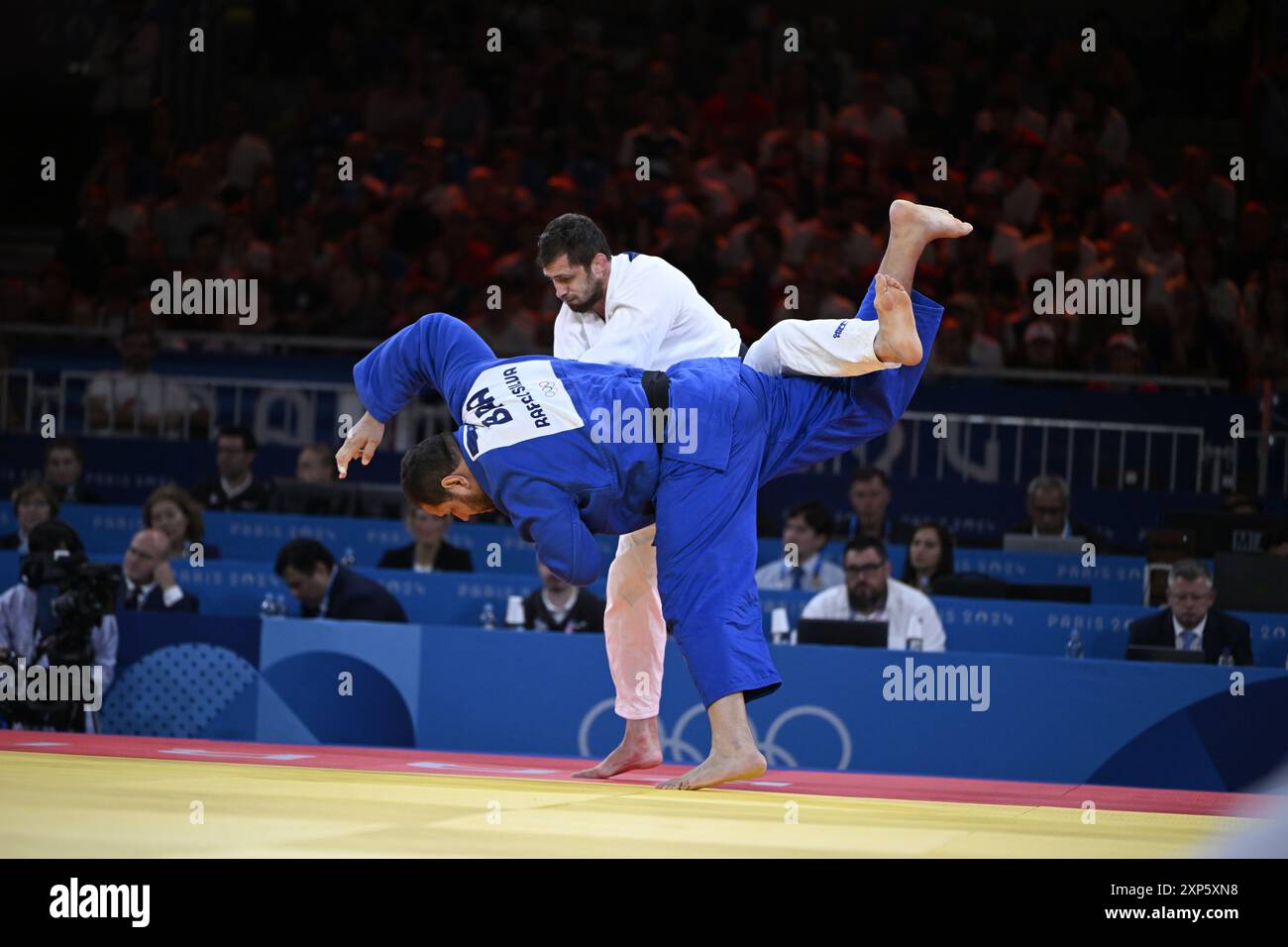 PARIS - FRANCE, August 3, 2024, Paris OLYMPICS judo, France wins team ...