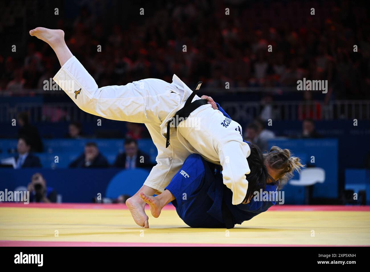 PARIS - FRANCE, August 3, 2024, Paris OLYMPICS judo, France wins team ...