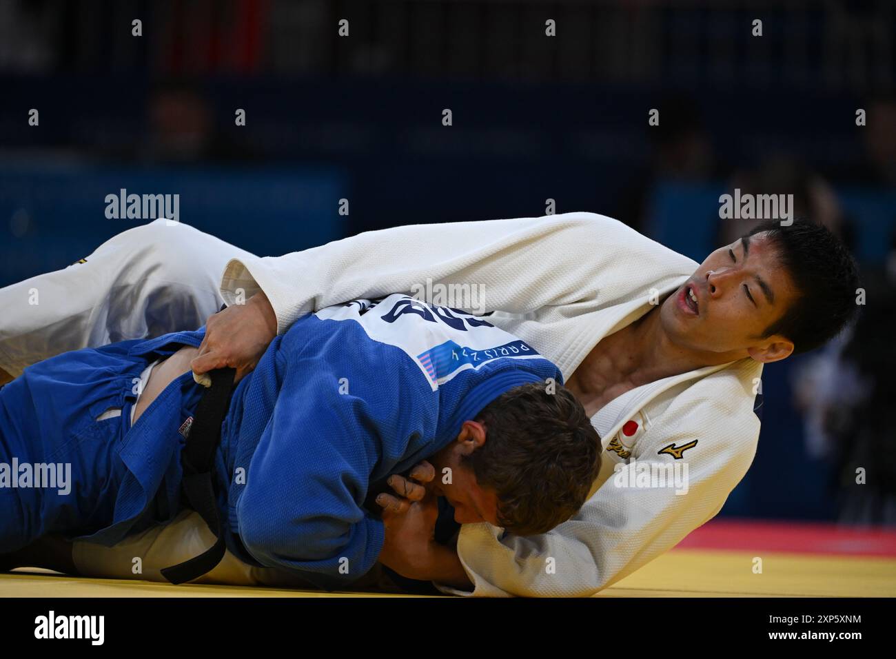 PARIS - FRANCE, August 3, 2024, Paris OLYMPICS judo, France wins team ...