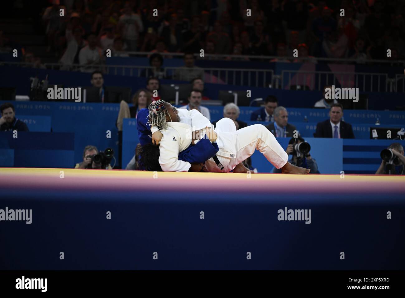 PARIS - FRANCE, August 3, 2024, Paris OLYMPICS judo, France wins team ...