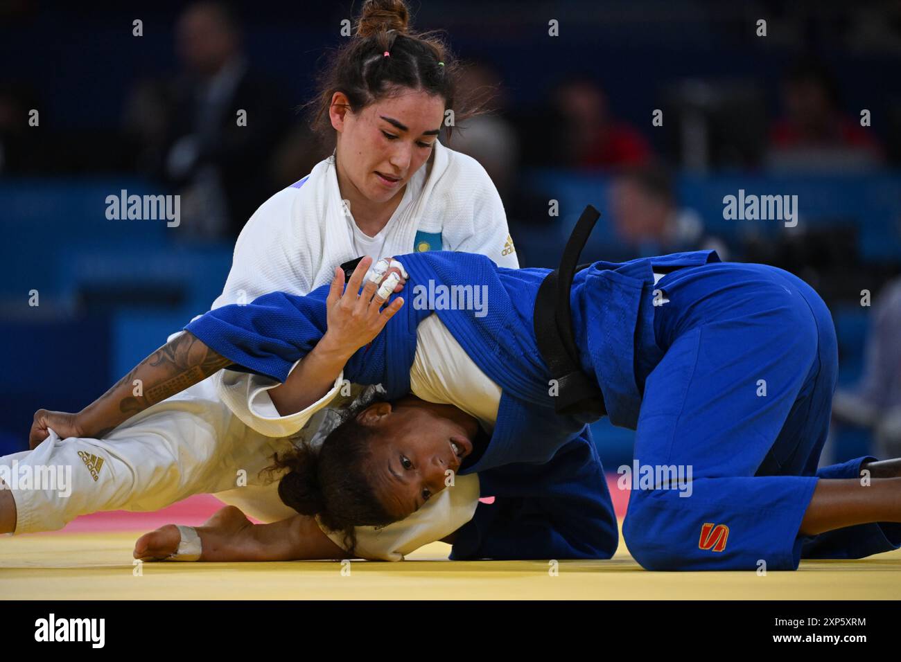 PARIS - FRANCE, August 3, 2024, Paris OLYMPICS judo, France wins team ...