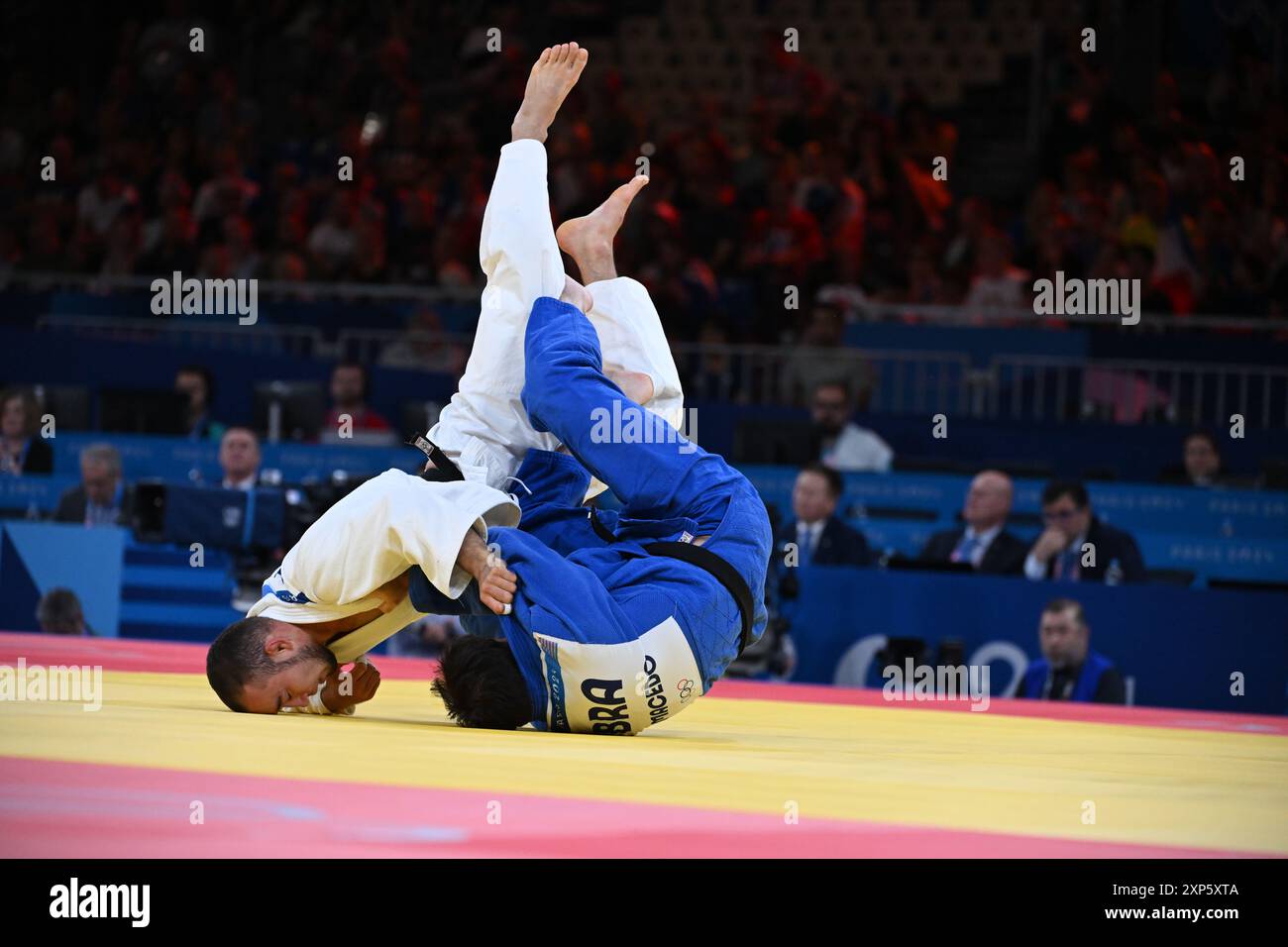 PARIS - FRANCE, August 3, 2024, Paris OLYMPICS judo, France wins team ...