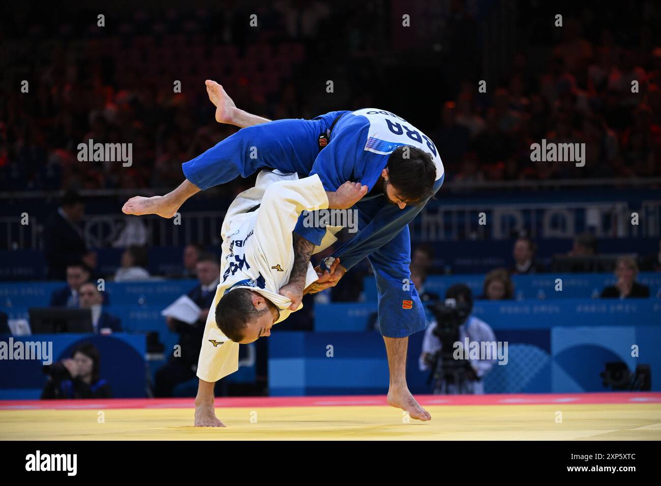 PARIS - FRANCE, August 3, 2024, Paris OLYMPICS judo, France wins team ...