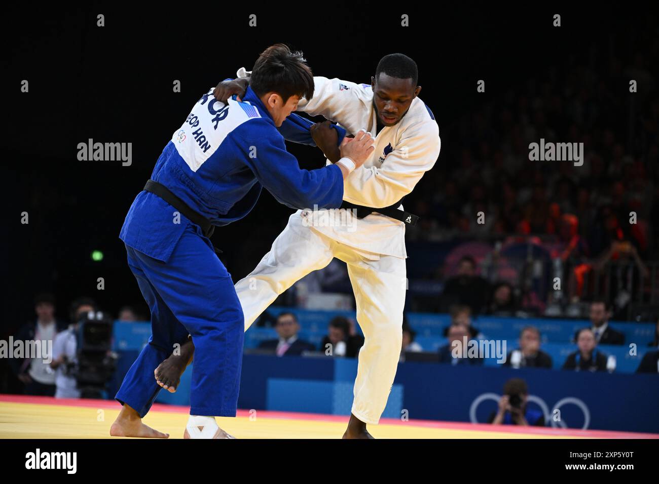 PARIS - FRANCE, August 3, 2024, Paris OLYMPICS judo, France wins team ...