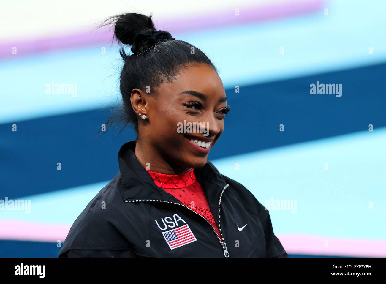 Paris, France. 3rd Aug, 2024. Simone Biles (USA) Gymnastics - Artistic ...