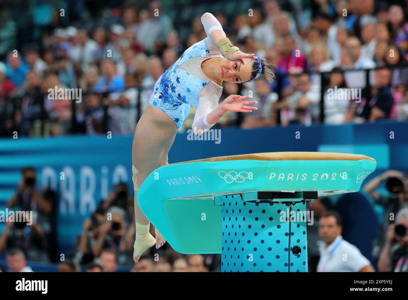 Paris, France. 3rd Aug, 2024. Shallon Olsen (CAN) Gymnastics - Artistic ...