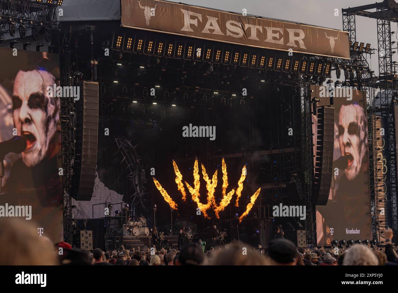 Wacken Open Air 2024 - letzter Tag, erst kam der Regen dann kamen die ...