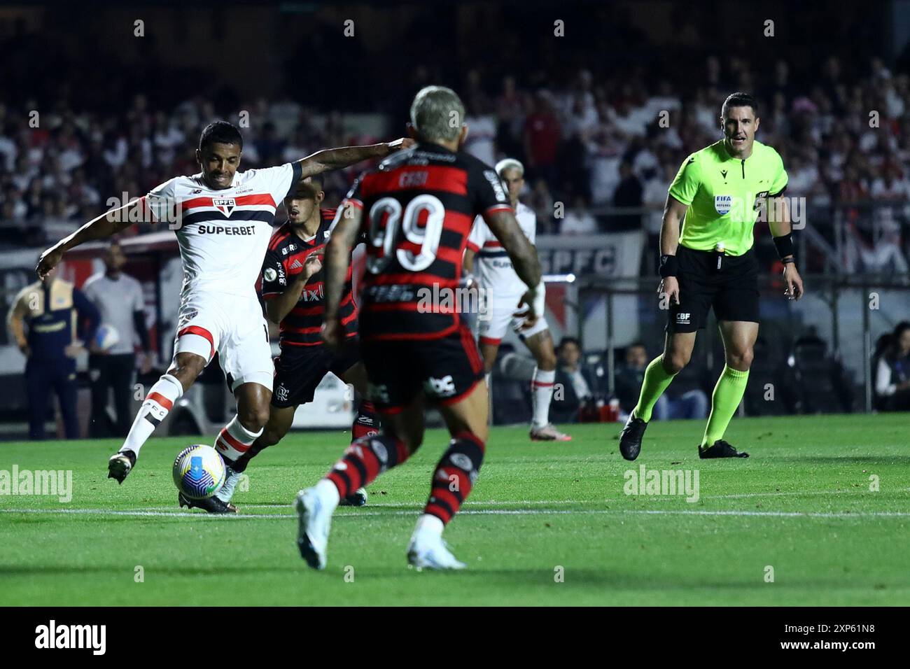 Sao Paulo, Brazil. 03rd Aug, 2024. SP - SAO PAULO - 08/03/2024 - BRAZILIAN A 2024, SAO PAULO x ...