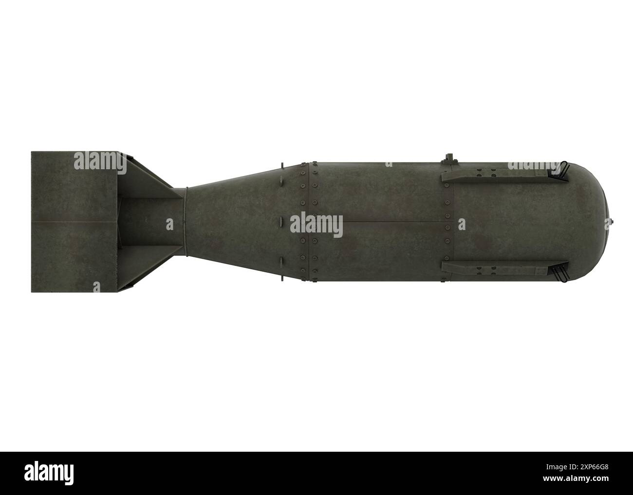 Atomic Bomb Isolated Stock Photo - Alamy