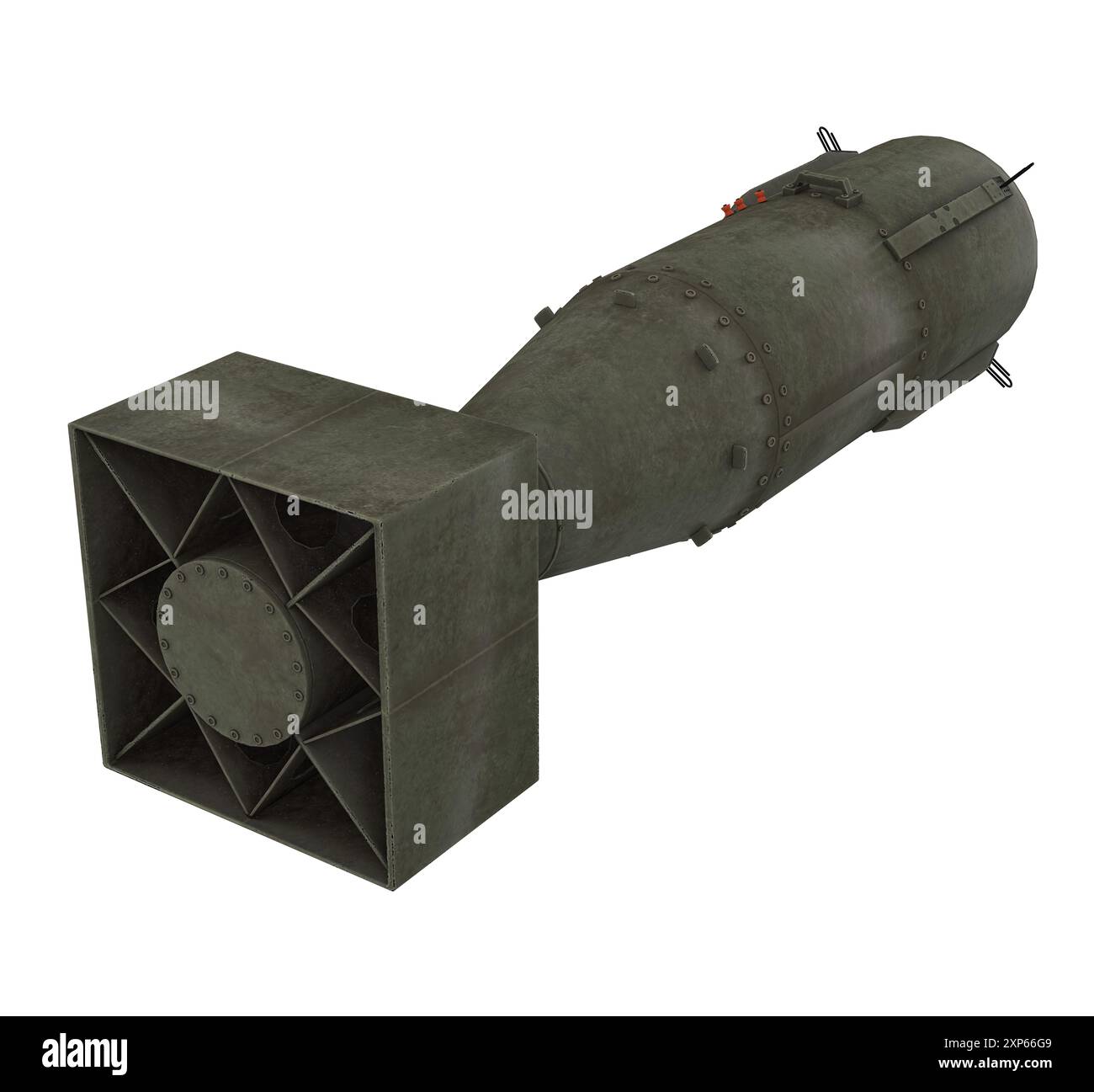 Atomic Bomb Isolated Stock Photo - Alamy