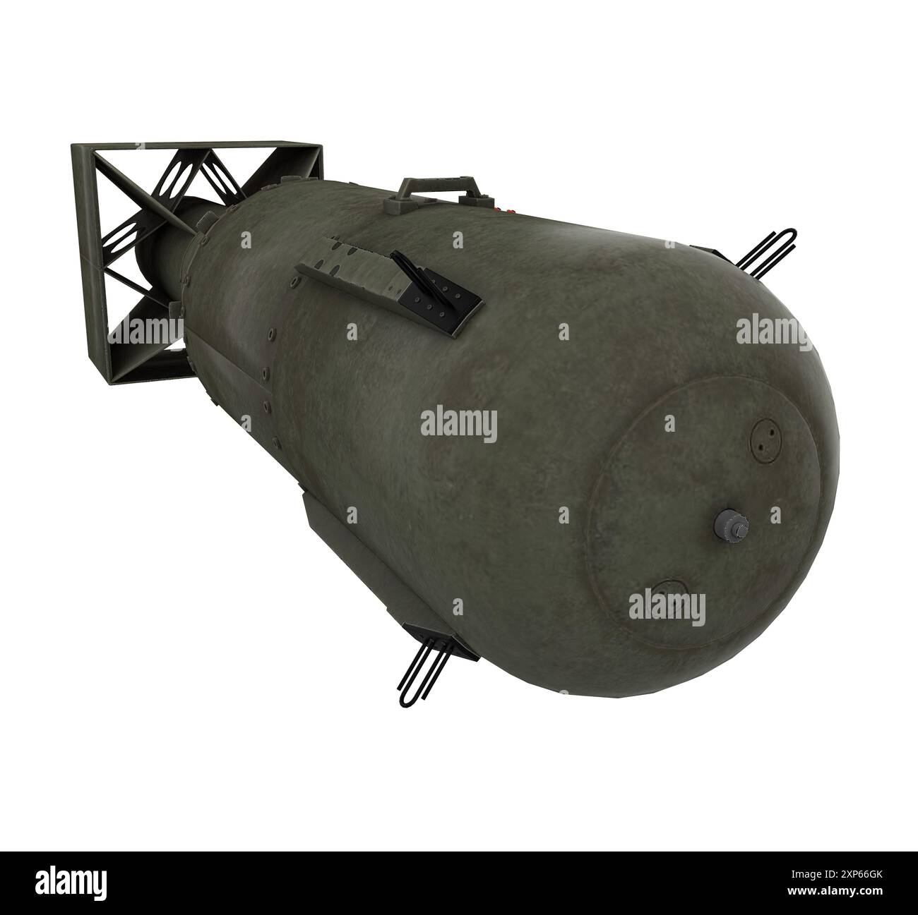 Atomic Bomb Isolated Stock Photo - Alamy