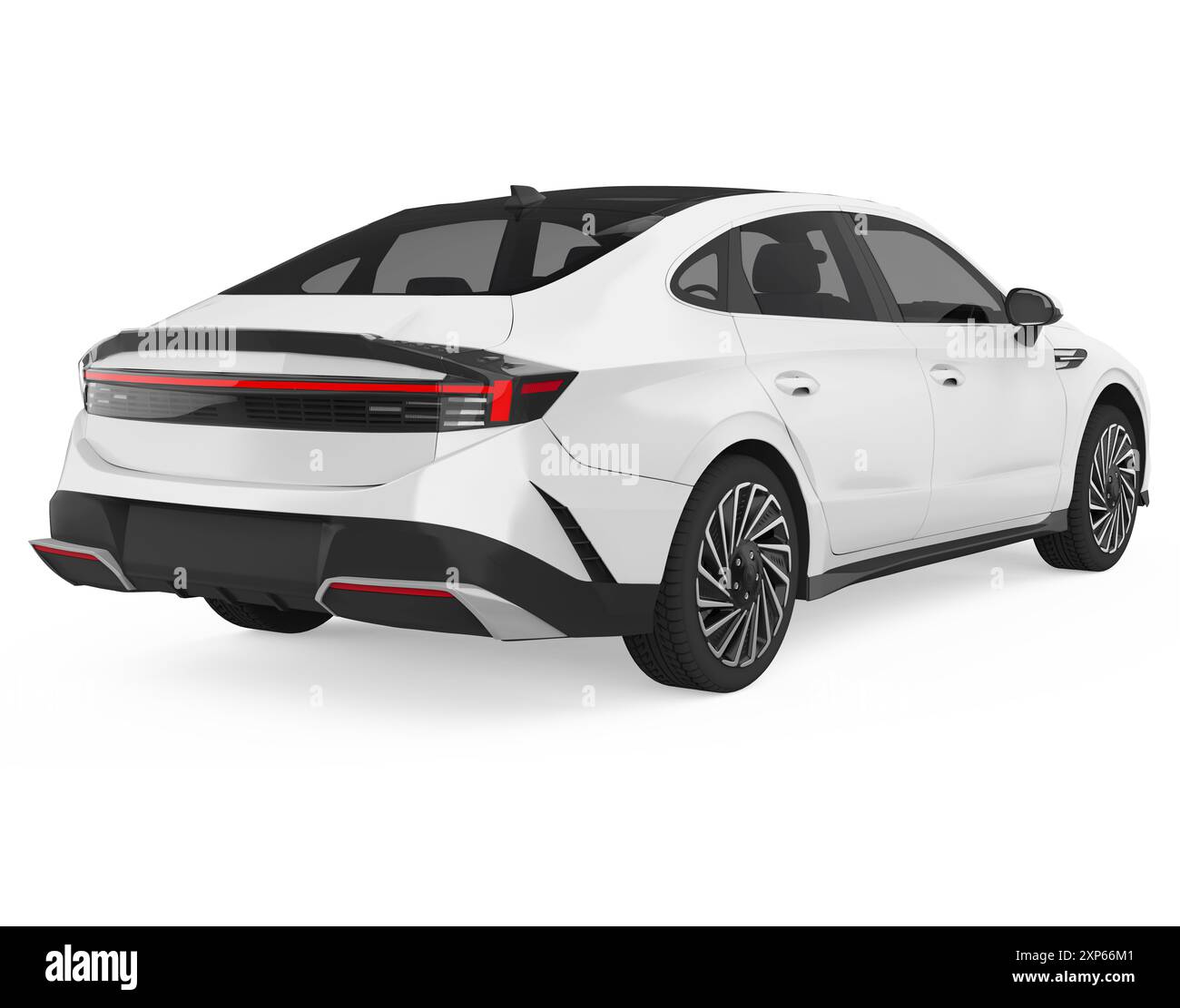 Sedan Car Isolated Stock Photo - Alamy