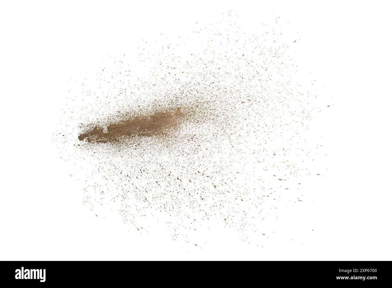 mud isolated on white background Stock Photo - Alamy