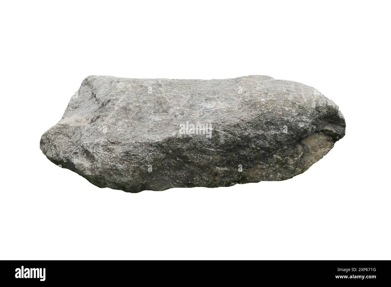 rock isolated on white background Stock Photo - Alamy