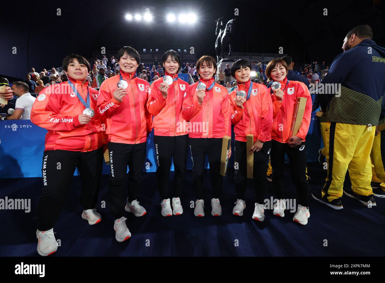 Paris, France. 3rd Aug, 2024. Akira Sone (JPN), Rika Takayama (JPN ...