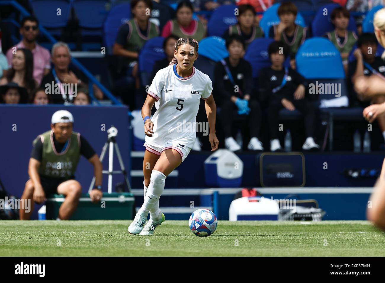 Paris, France. 3rd Aug, 2024. Trinity Rodman (USA) Football/Soccer ...