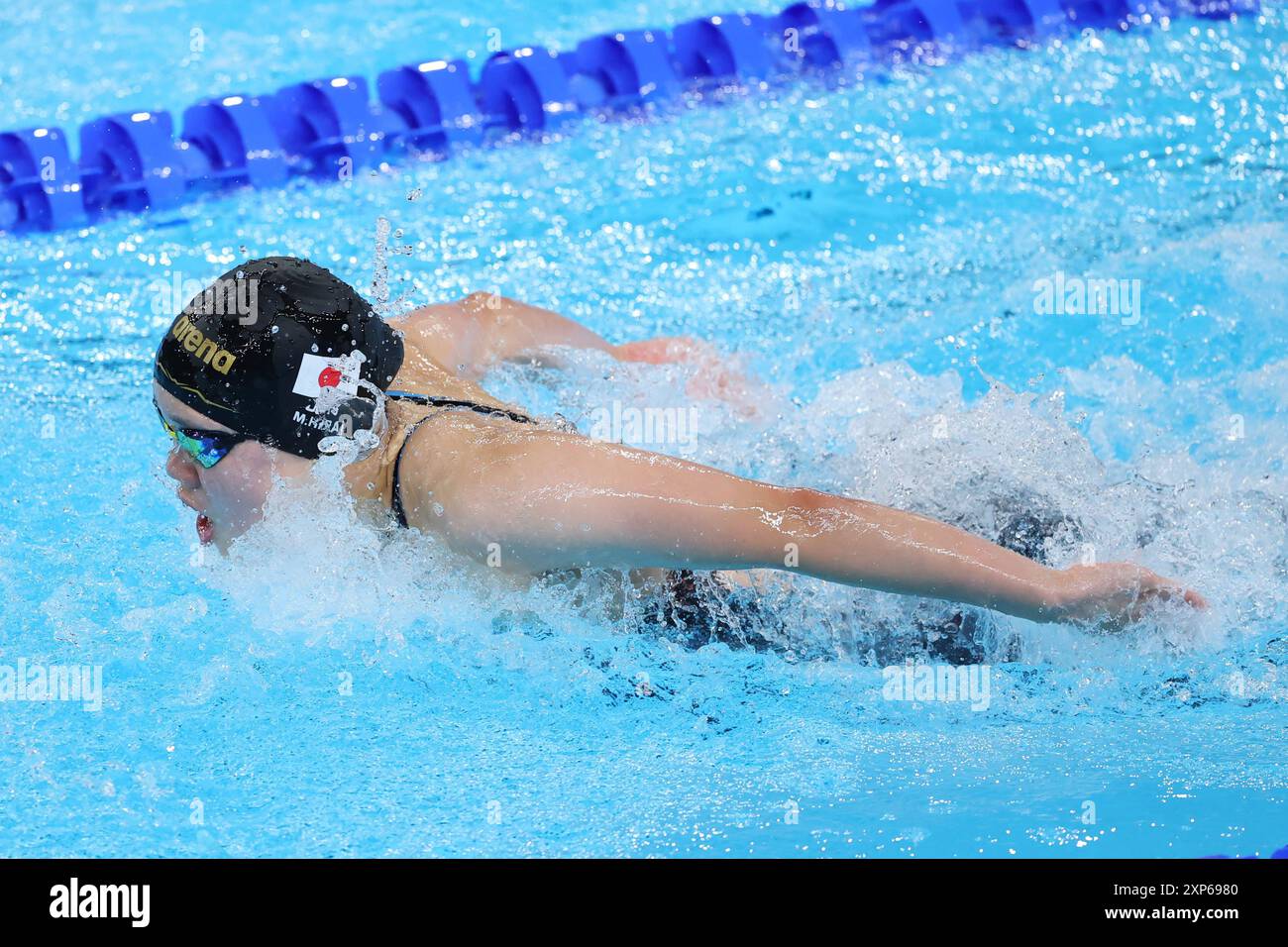 Nanterre, France. 3rd Aug, 2024. Mizuki Hirai (JPN) Swimming : 4x100m ...
