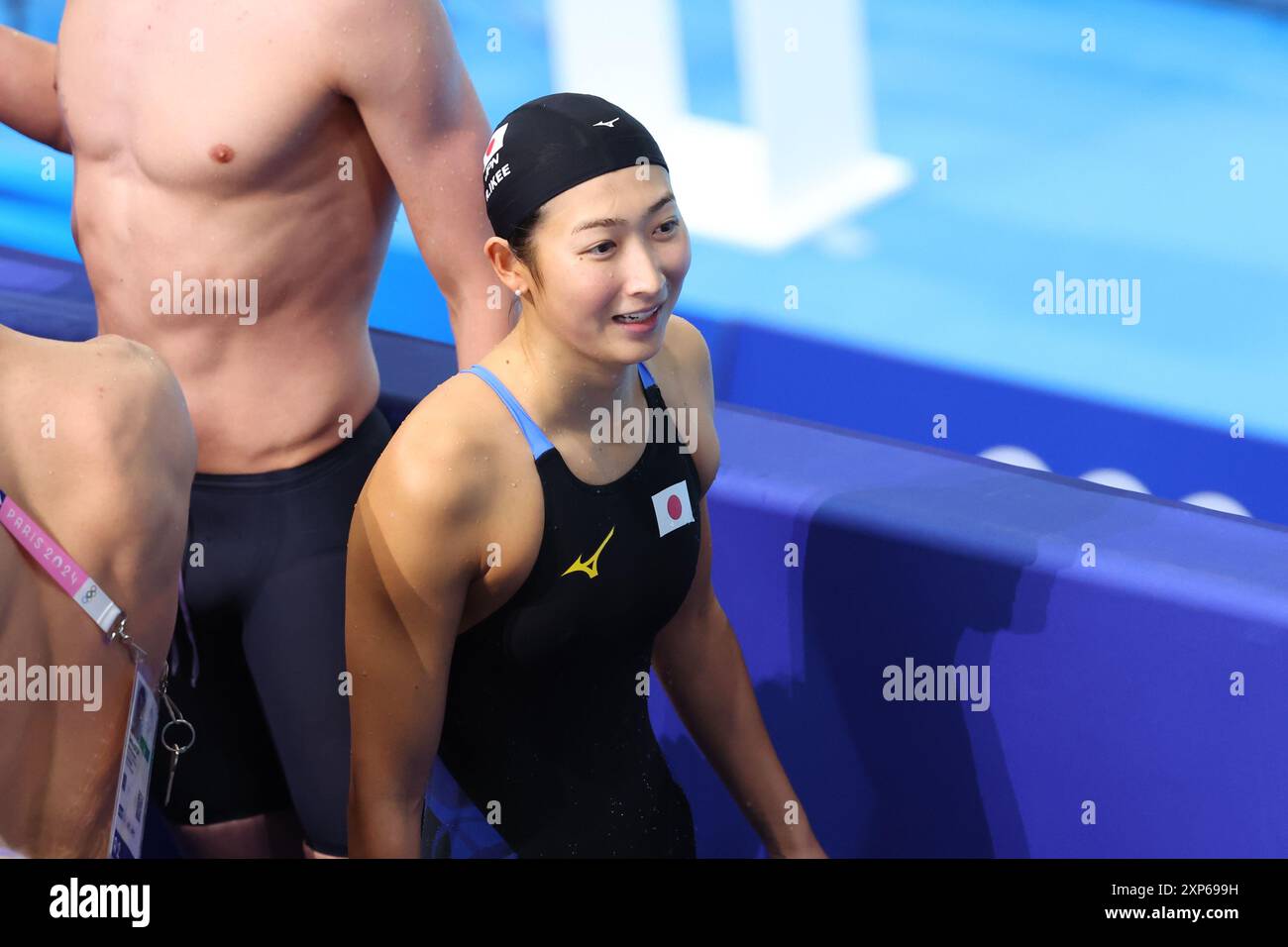 Nanterre, France. 3rd Aug, 2024. Rikako Ikee (JPN) Swimming : 4x100m ...