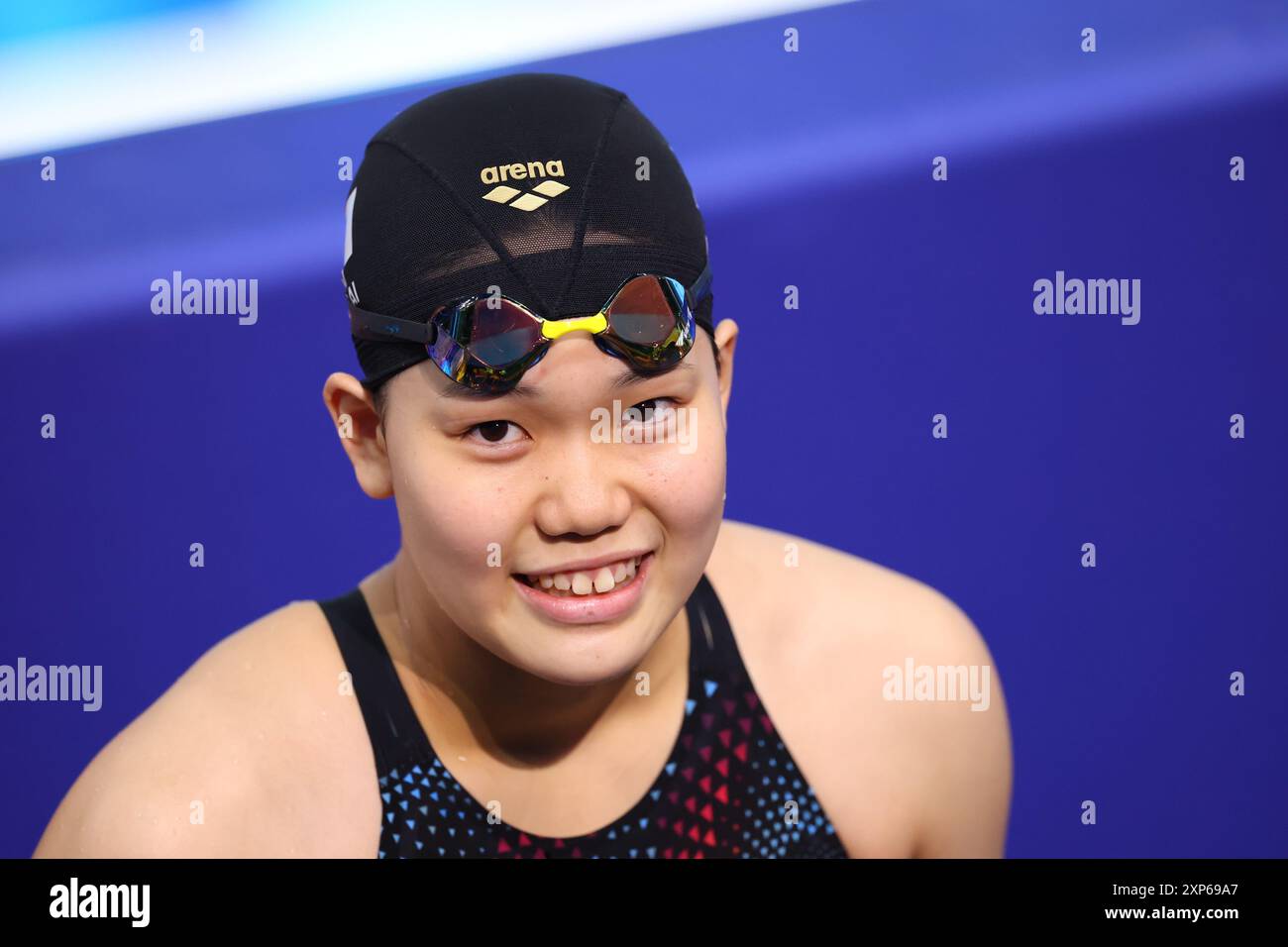 Nanterre, France. 3rd Aug, 2024. Mizuki Hirai (JPN) Swimming : 4x100m ...