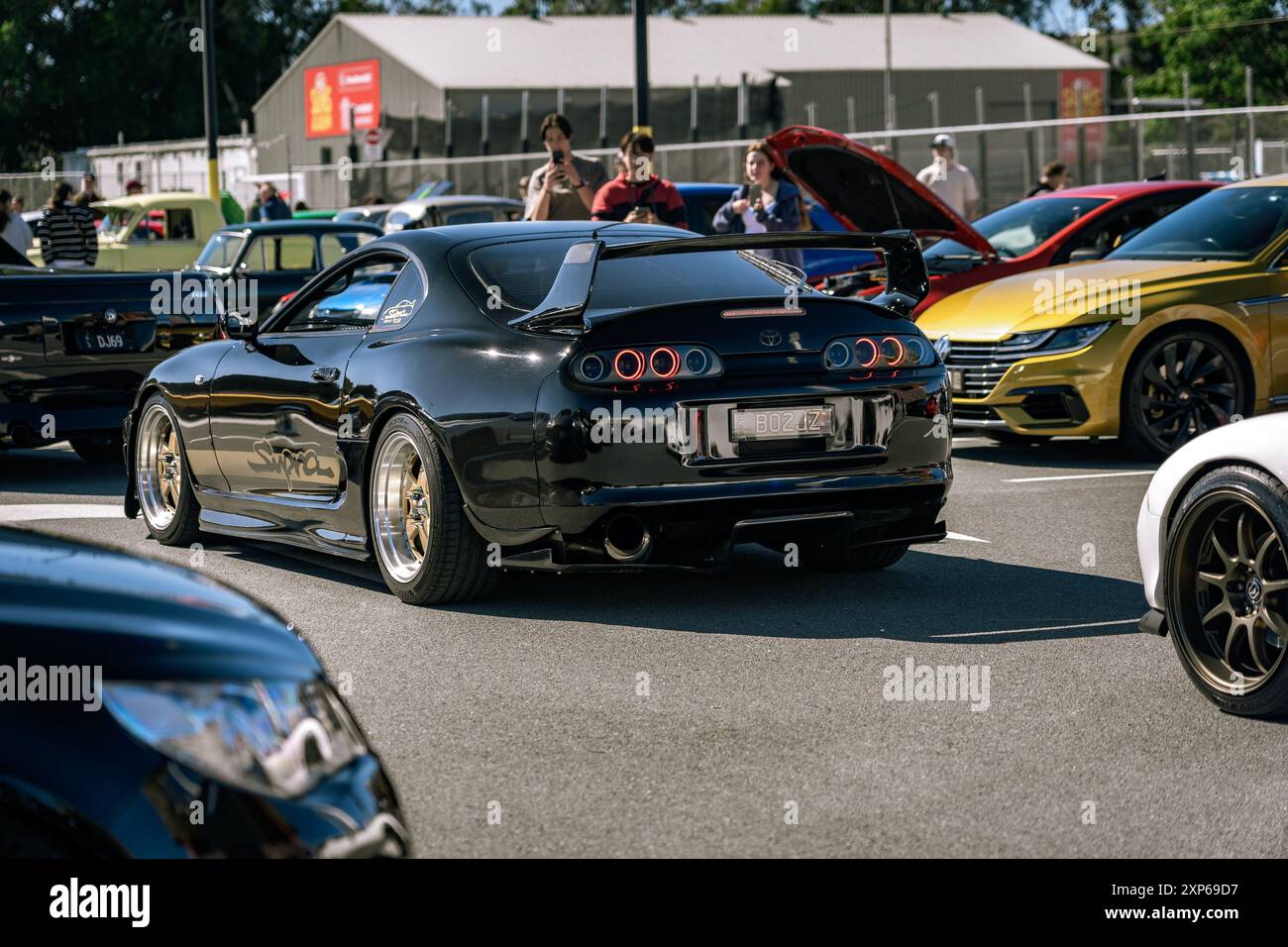 Gold Coast, QLD, Australia - Toyota Supra custom modified car Stock ...