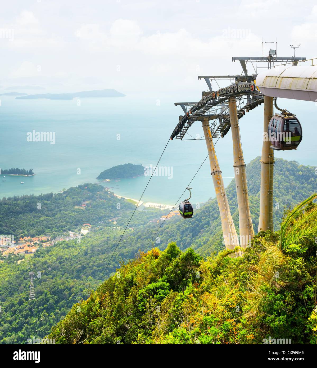Cable car on Langkawi Island, Malaysia Stock Photo - Alamy