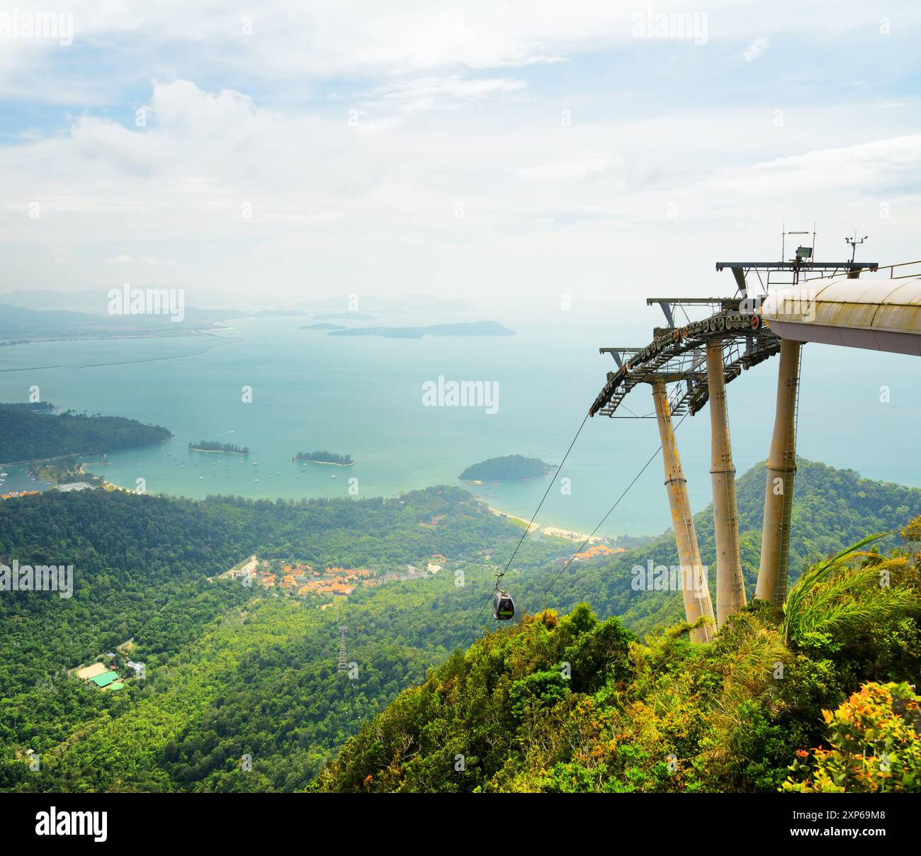 Cable car on Langkawi Island, Malaysia Stock Photo - Alamy
