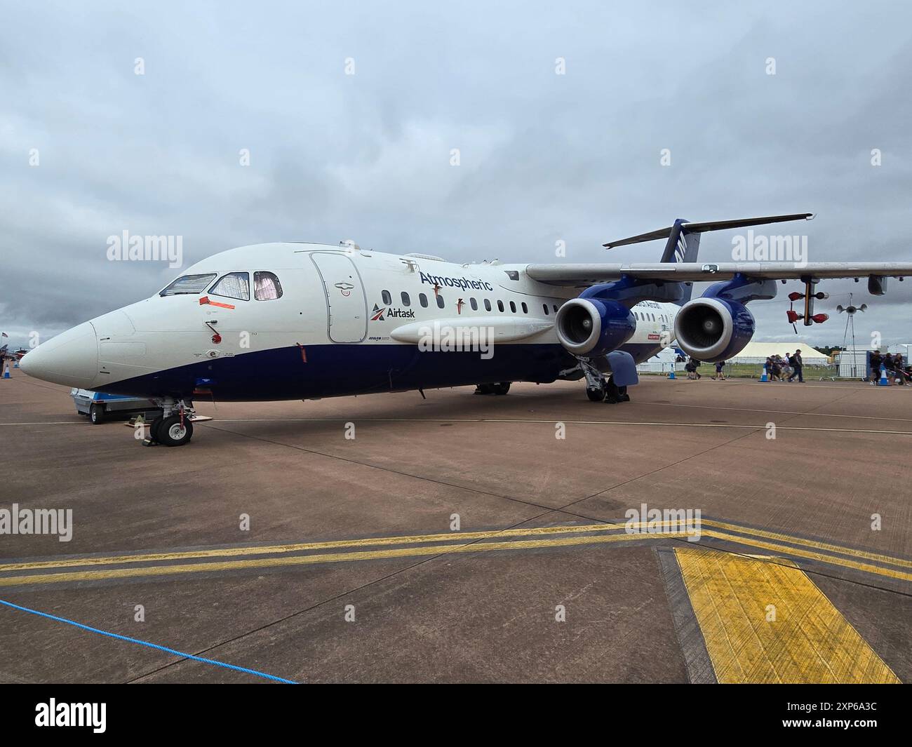 RAF Fairford, UK. 20 July 2024. FAAM Airborne Laboratory - British ...
