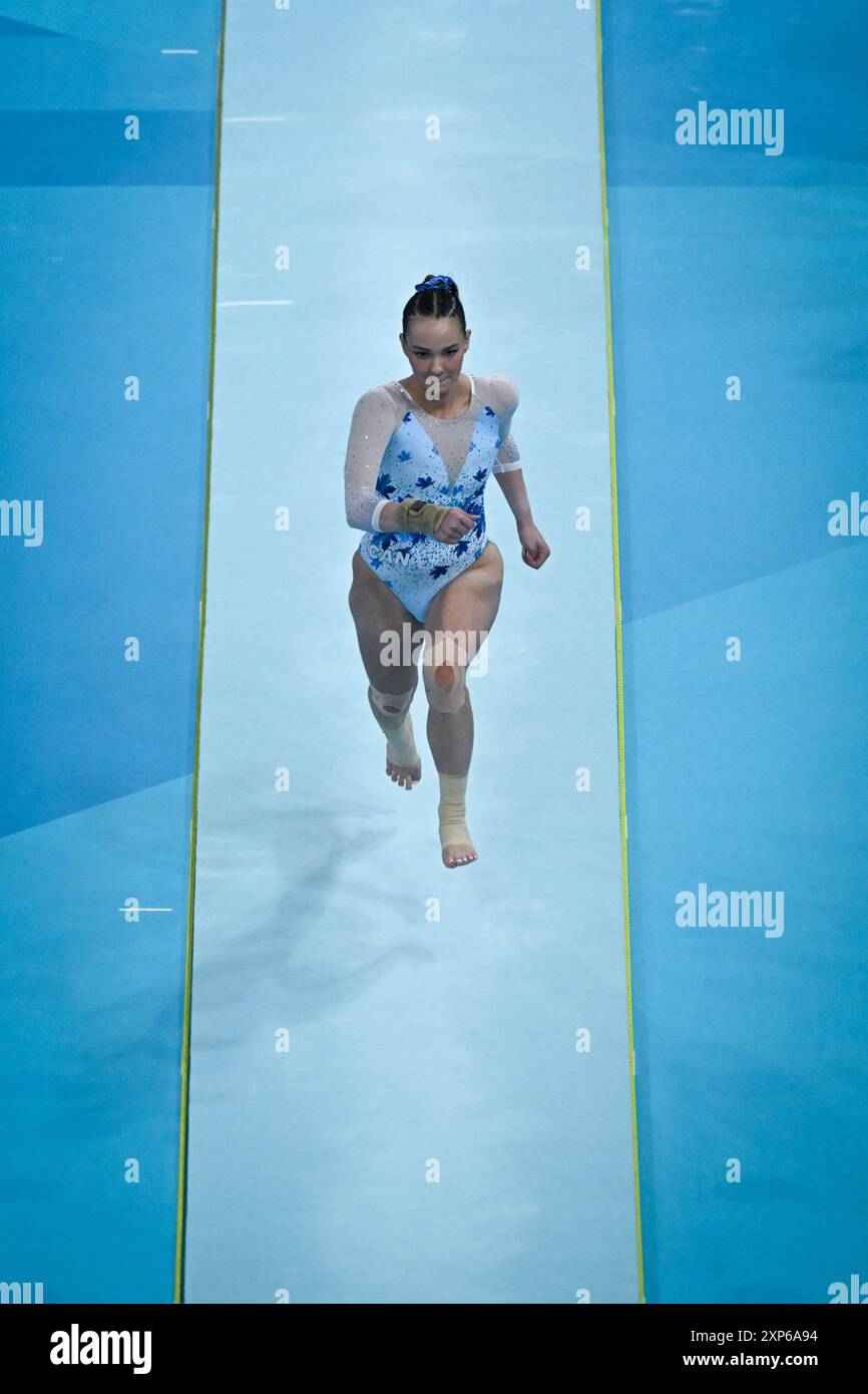 Paris, France. 3rd Aug 2024. OLSEN Shallon ( CAN ), Artistic Gymnastics ...