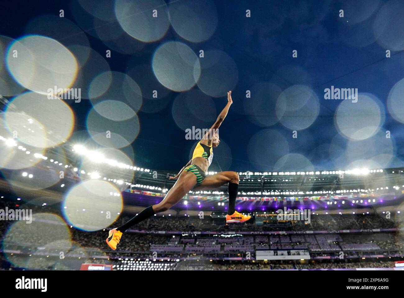 Paris, France. 03rd Aug, 2024. Shaneika Rickets of Team Jamaica ...