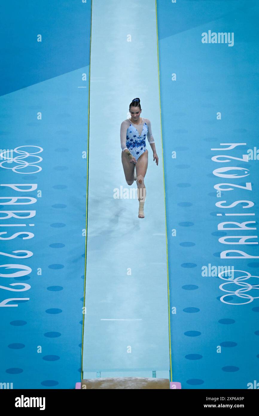 Paris, France. 3rd Aug 2024. OLSEN Shallon ( CAN ), Artistic Gymnastics ...