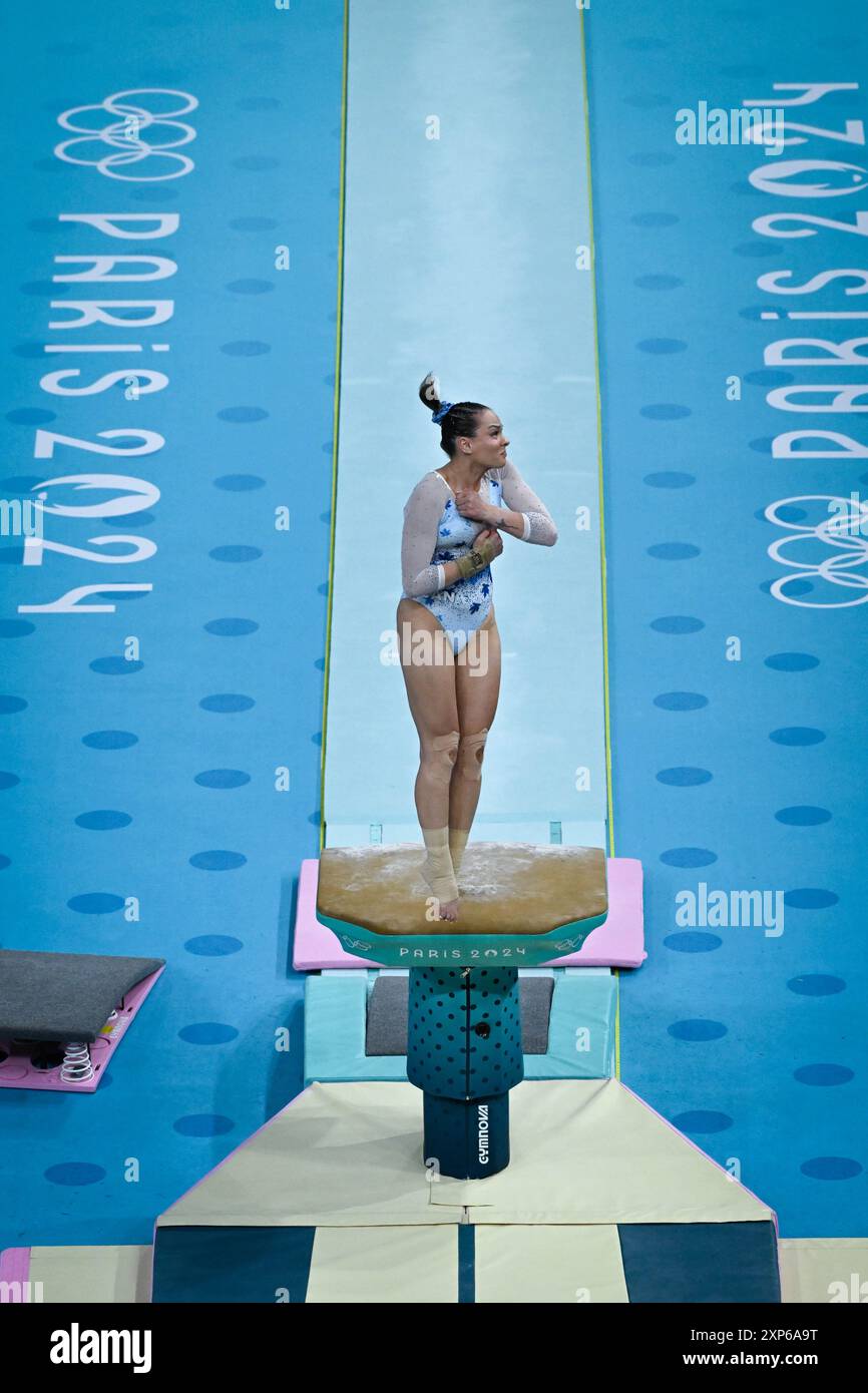 Paris, France. 3rd Aug 2024. OLSEN Shallon ( CAN ), Artistic Gymnastics ...