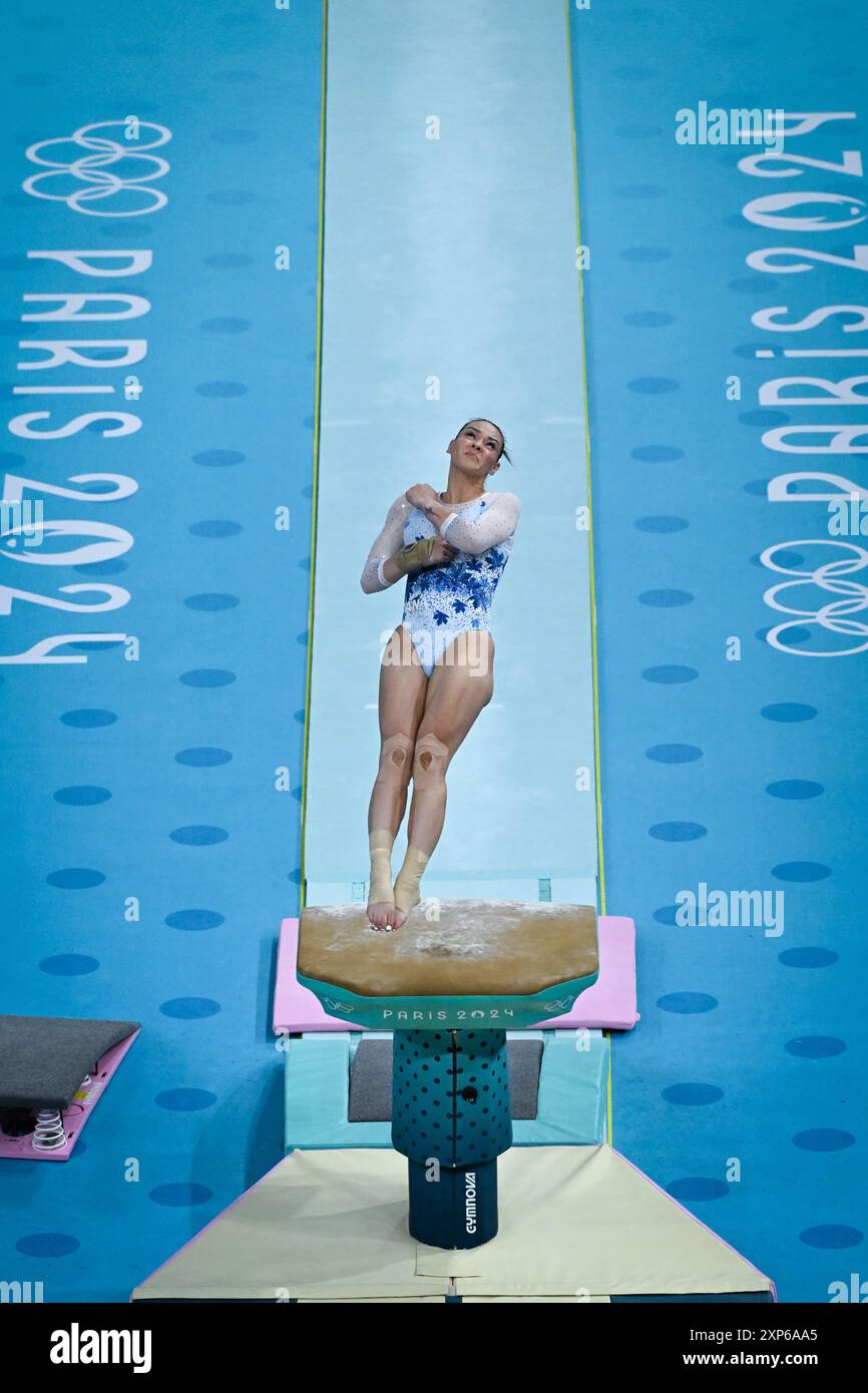 Paris, France. 3rd Aug 2024. OLSEN Shallon ( CAN ), Artistic Gymnastics ...