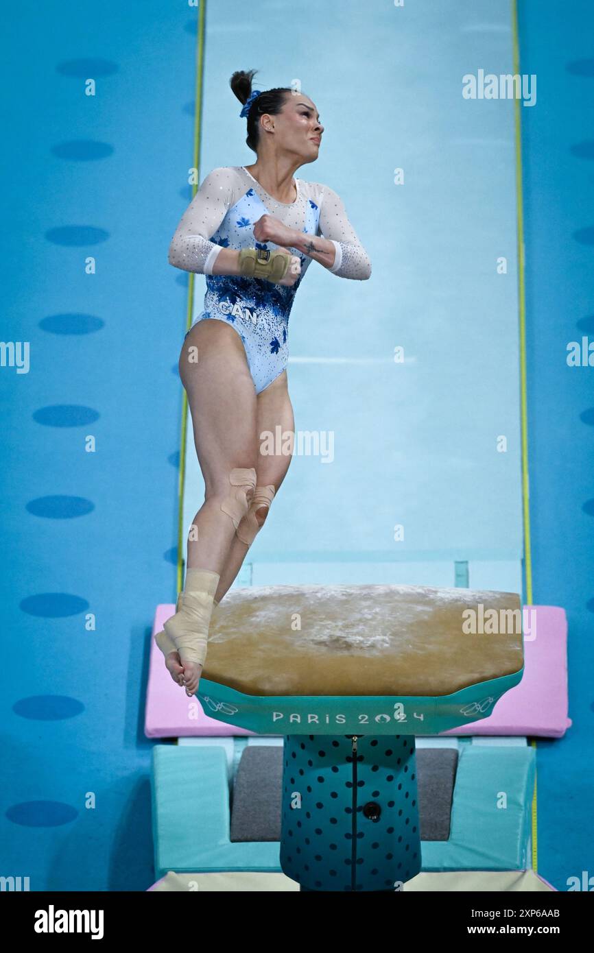 Paris, France. 3rd Aug 2024. OLSEN Shallon ( CAN ), Artistic Gymnastics ...